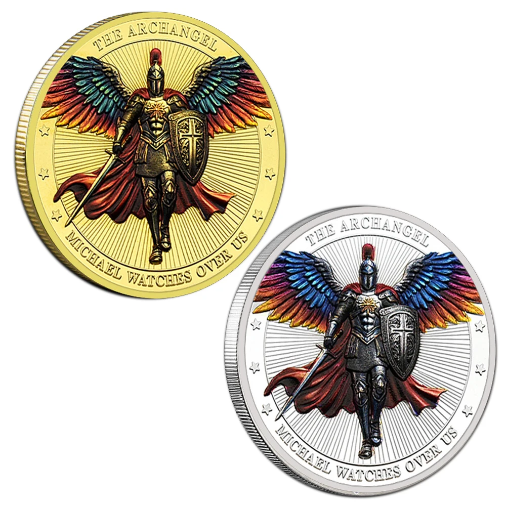 The-Archangel-Knight-Armor-Zinc-Alloy-Challenge-Commemorative-Coin ...