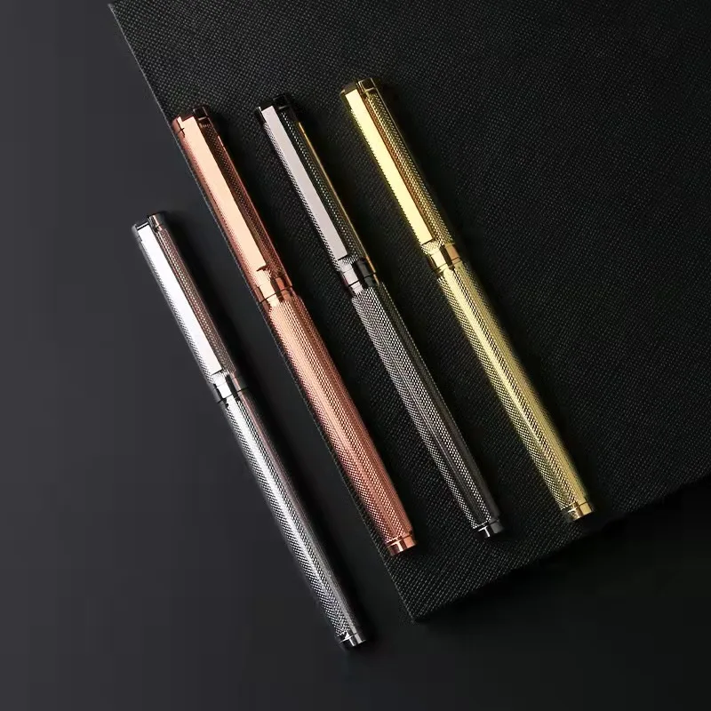 Noble-High-Quality-Classic-Retro-Silver-Color-Metal-Pen-For-Calligraphy ...