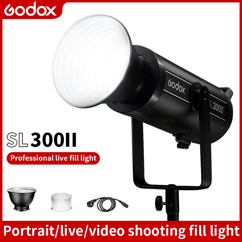 Godox-SL300II-SL-300II-320W-5600K-Daylight-Balanced-LED-Video-Light ...