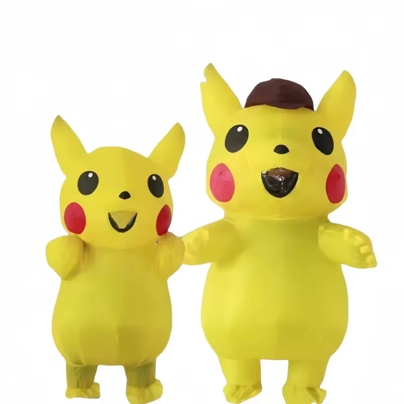 Kawaii-Anime-Pokemon-Pikachu-Inflatable-Clothes-Doll-Prop-Costume ...