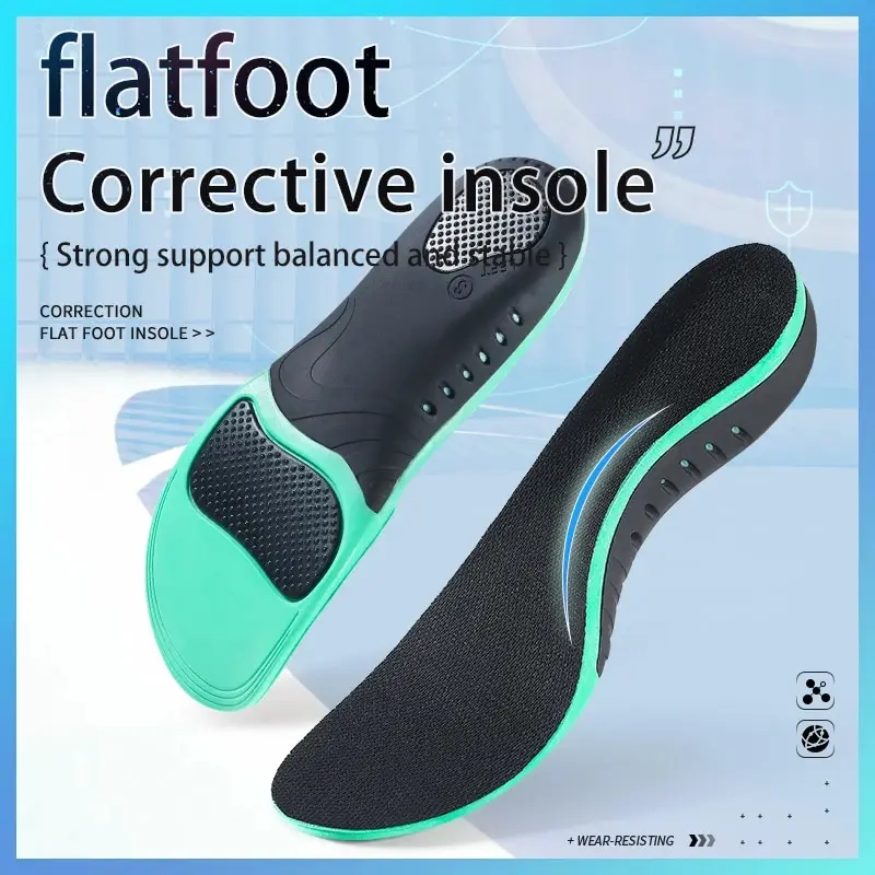 1-Pair-Of-Corrective-Insoles-For-Flat-Feet-Foot-Valgus-Arch-Support ...