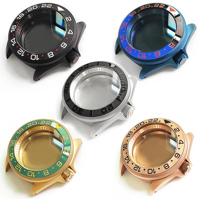 Watch Case Brushed Stainless Steel For Seiko Skx007 Srpd61 Nh35 36 3 O ...