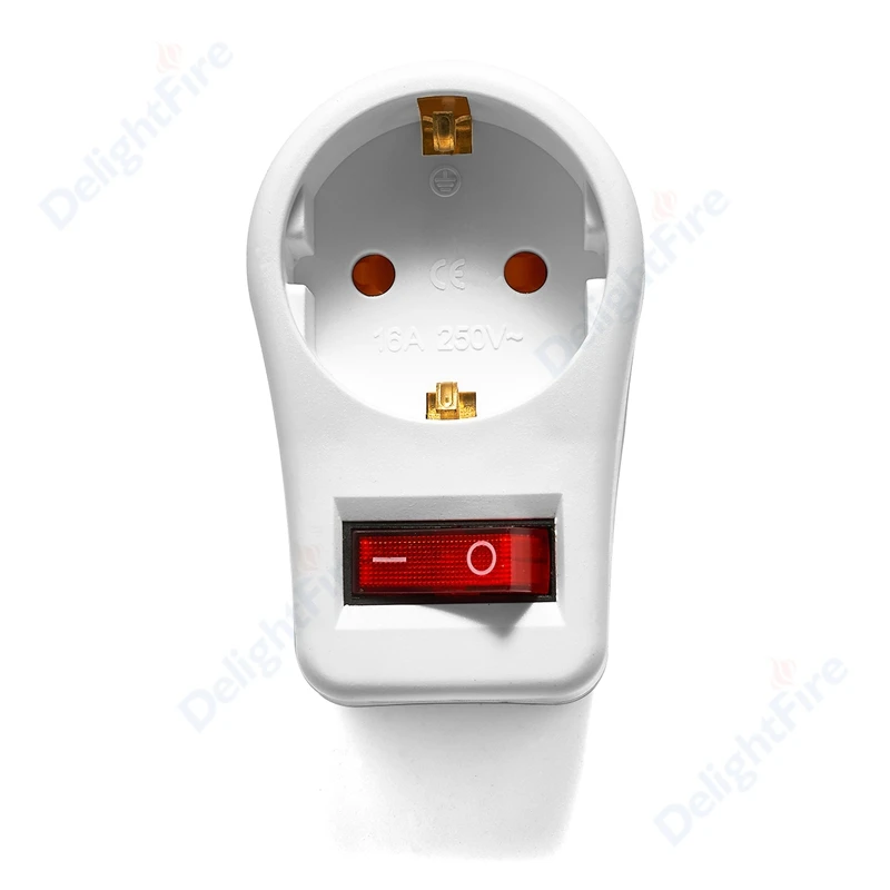 2-Pin-European-Electrical-Sockets-With-Switch-1-To-1-way-EU-Plug-Socket ...