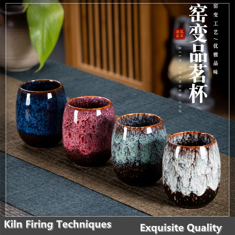 175ml/110ml Ceramic Teacup Porcelain Cup Home Creative Ceramic Cup Tea ...