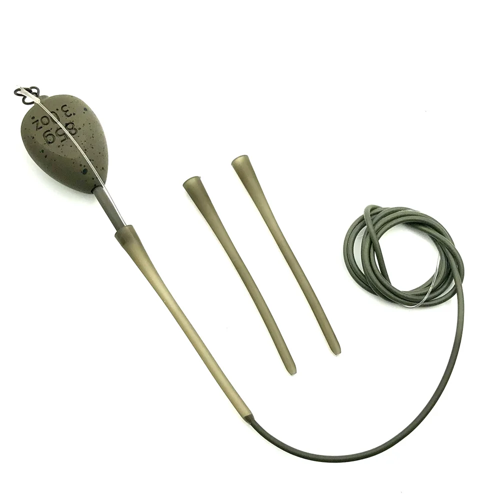 Carp Fishing Accessories PVA Solid Bag Tail Rubber For Lead System Of ...