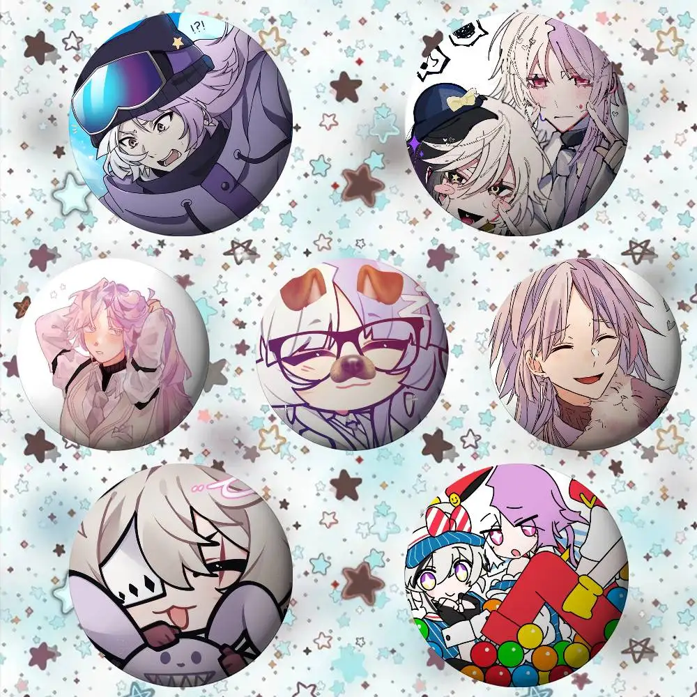 Sigma Bsd For Clothes Anime Enamel Pin Cute Things Cartoon Cosplay ...
