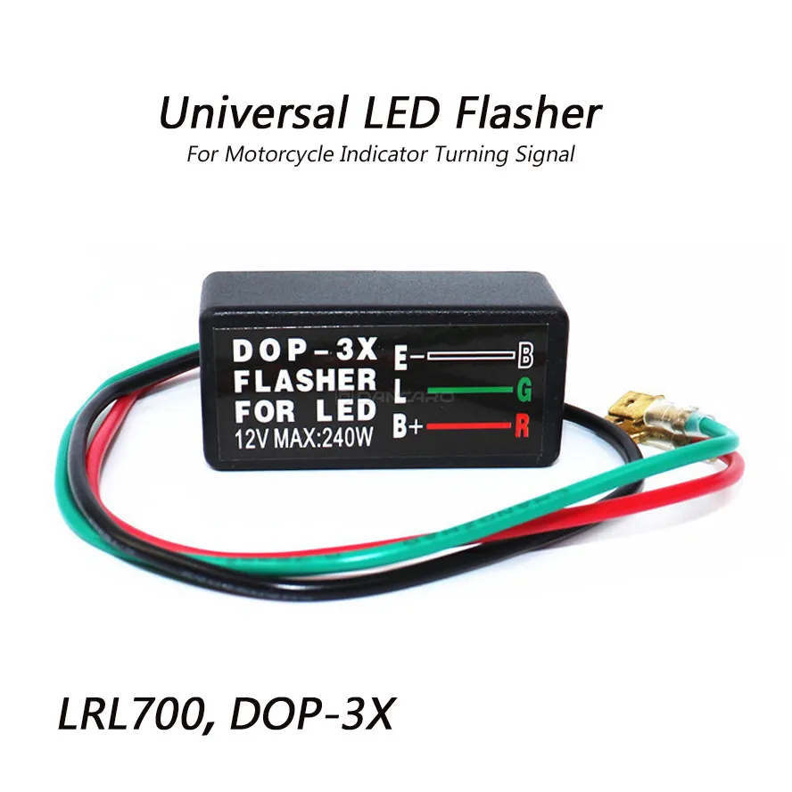 Eletr-nico-LED-Flasher-Rel-Motor-Turn-Signal-Bulbo-Hyper-Flash-Honda ...