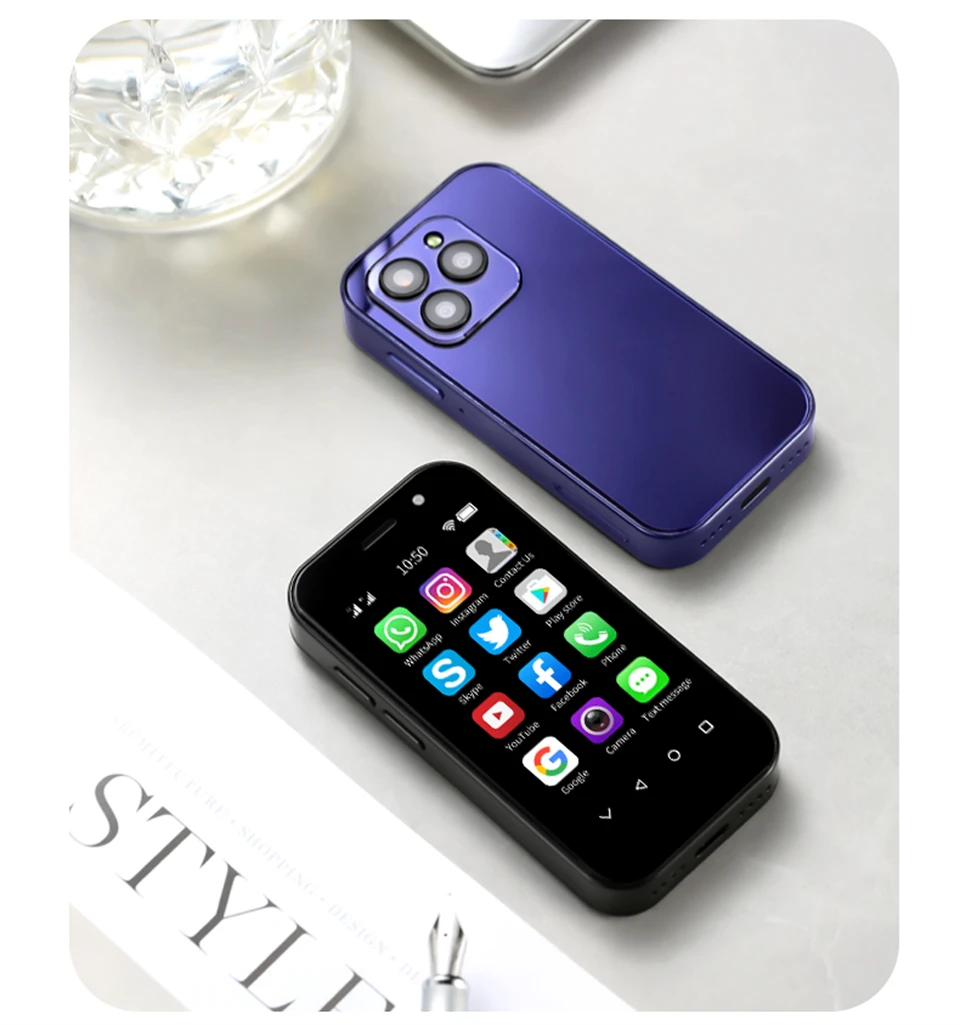 SOYES XS14 Pro Mini Smartphones 4G LTE 3GB+64GB Android 9.0 Quad Core 3 ...