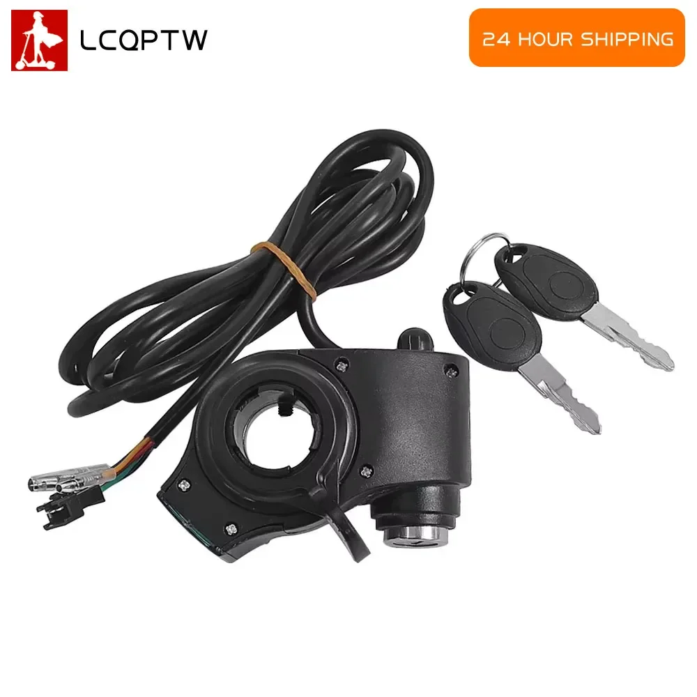 Thumb-Throttle-Voltage-Voltmeter-Digital-With-Key-Lock-For-Electric ...