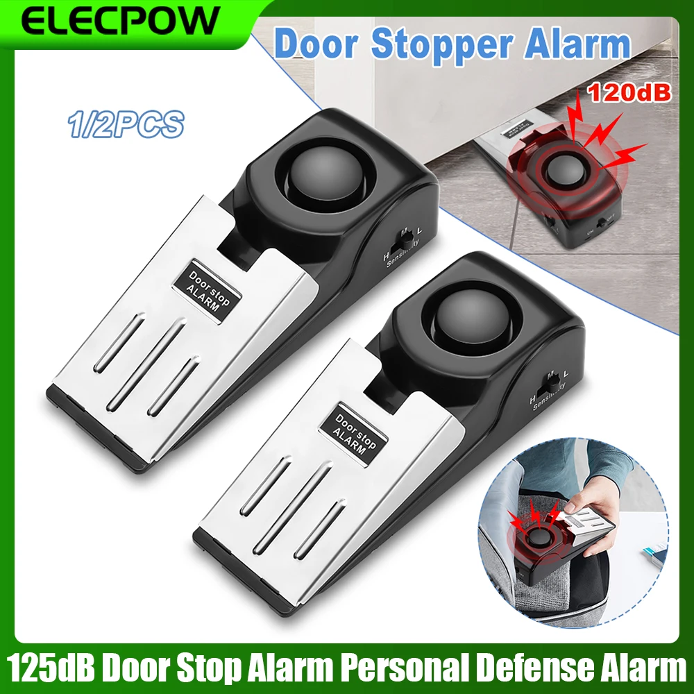 Elecpow-Door-Stop-Stopper-Alarm-Home-Security-Protection-Anti-theft ...