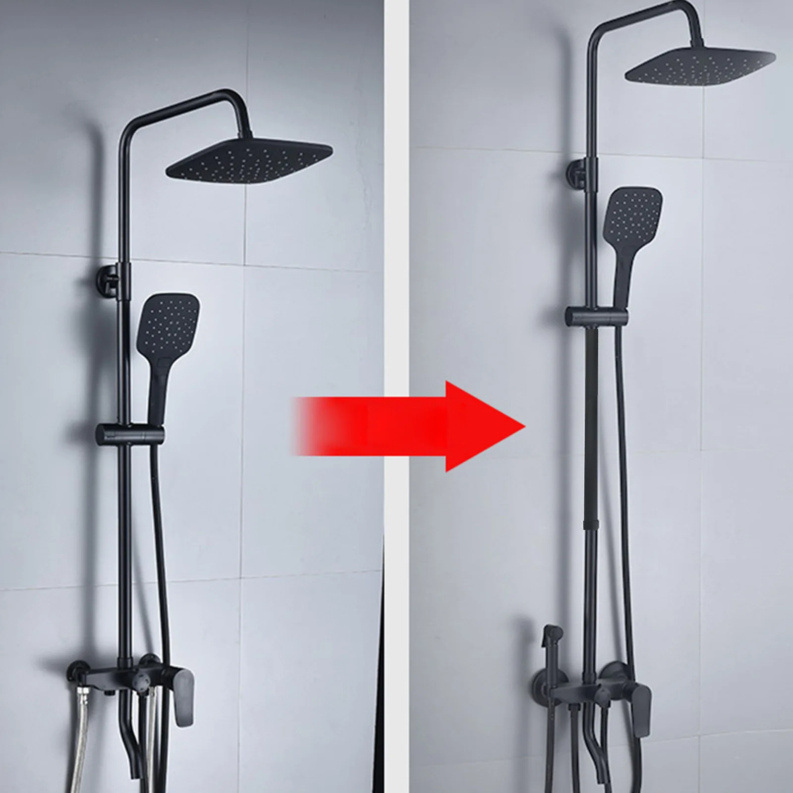 Product Name Stainless Steel Shower Bracket Comfortable Shower ...