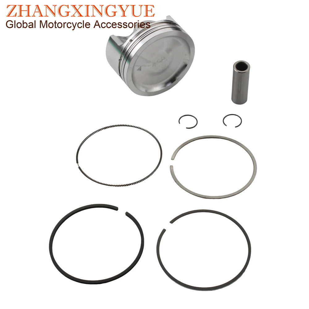 72mm Piston Kit For Derbi GP 1 250 Rambla 250cc 4V 4T Scooter Engine ...