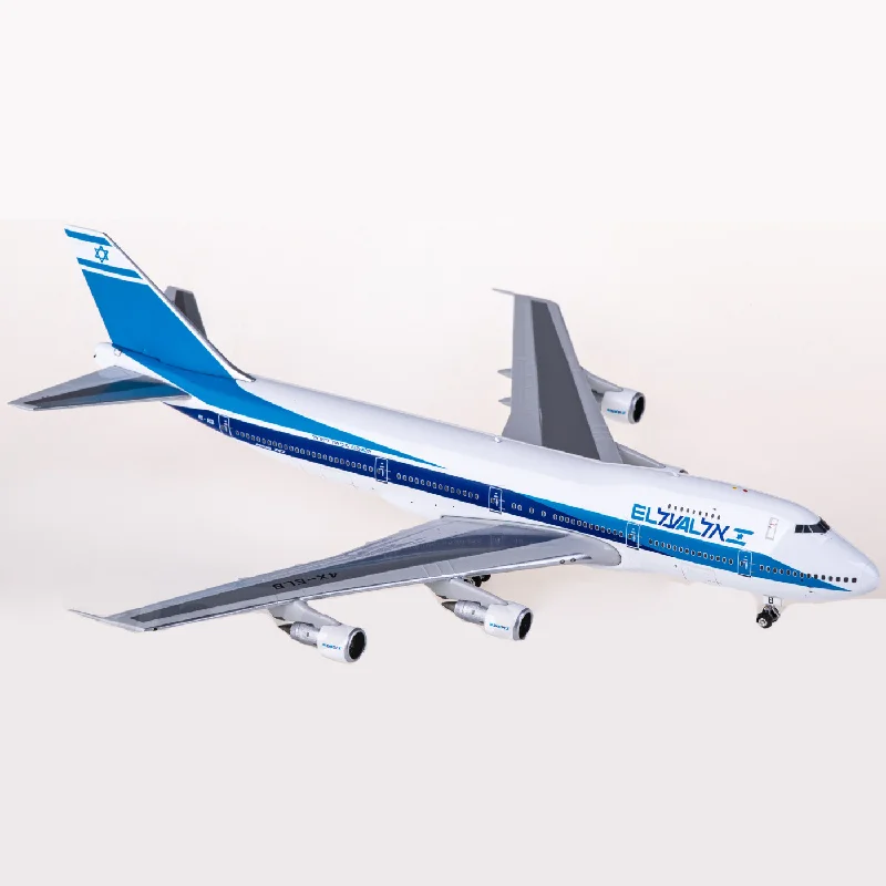Phoenix 1:400 Metal Scale Aircraft PH11805 El Al Boeing 747-200 4X-AXB ...