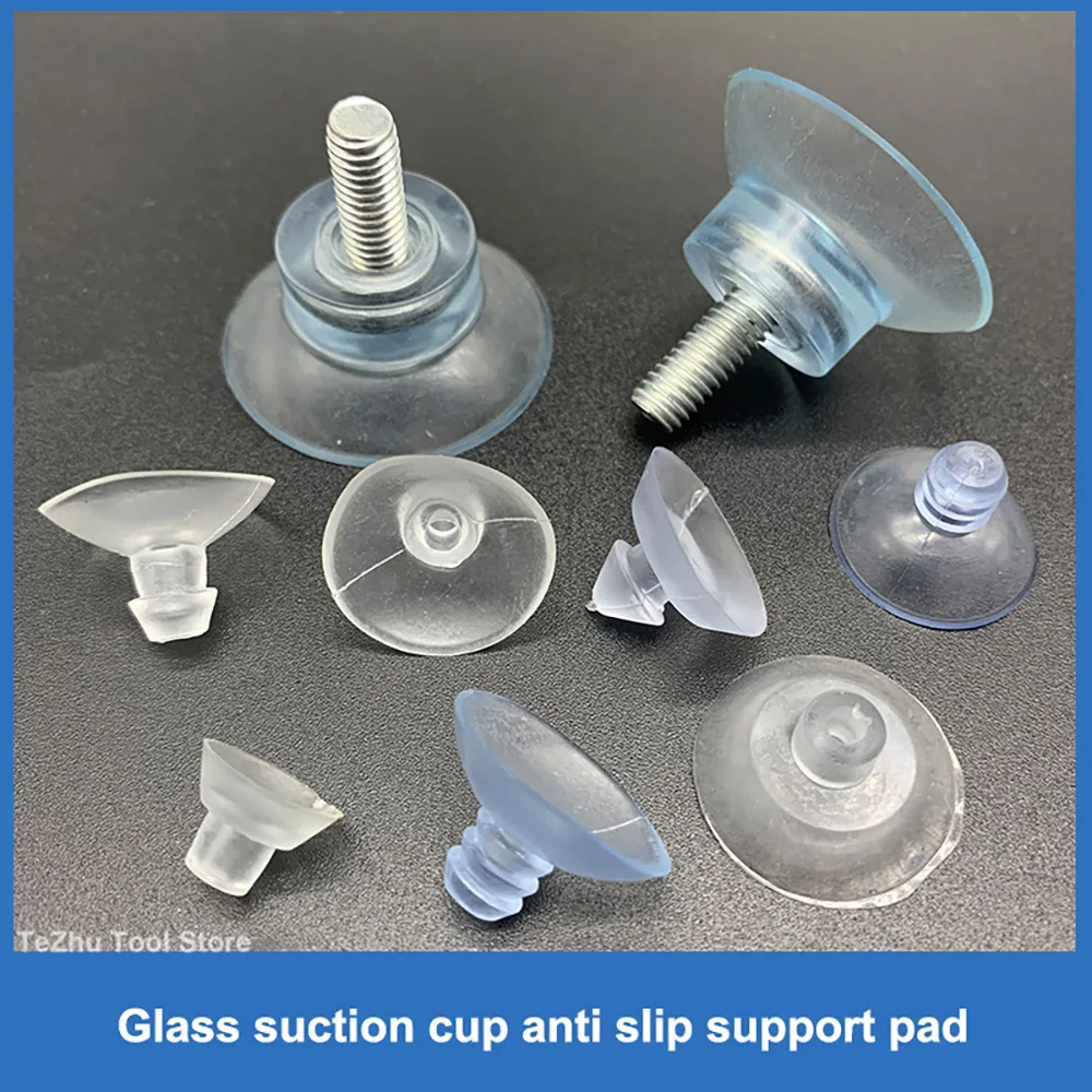 PVC-Round-Glass-Table-Top-Soft-Anti-Slip-Pads-Non-Adhesive-Bumpers-Pad ...