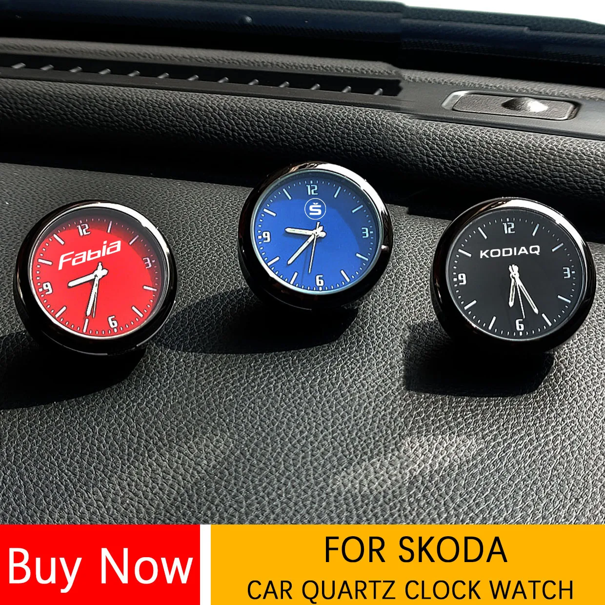 Car-Quartz-Clock-Watch-Modified-Car-Interior-Electronic-Quartz-Watch ...