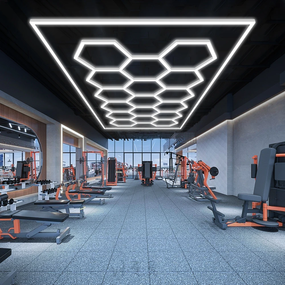 Customized-Barber-Light-Garage-Hexagon-Lights-110V-240V-Led-Tube ...