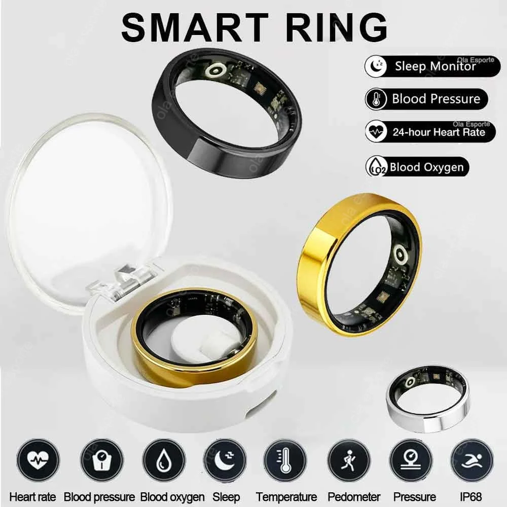 2024-New-Smart-Ring-6-0mm-Ultimate-thinness-Heart-Rate-Blood-Pressure ...