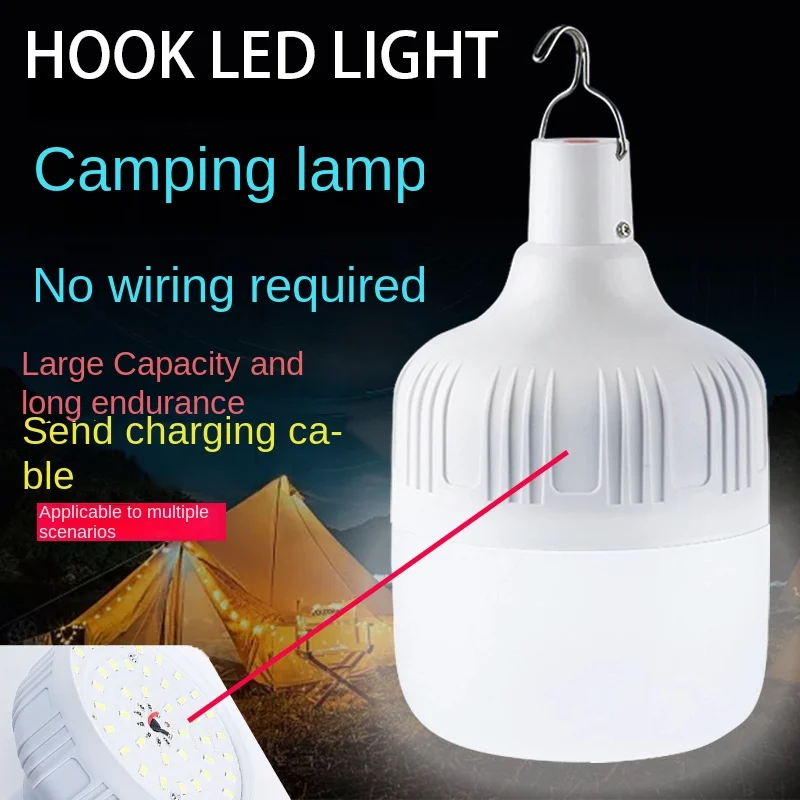200W-Hook-LED-Emergency-Light-Outdoor-Adjustable-USB-Rechargeable ...