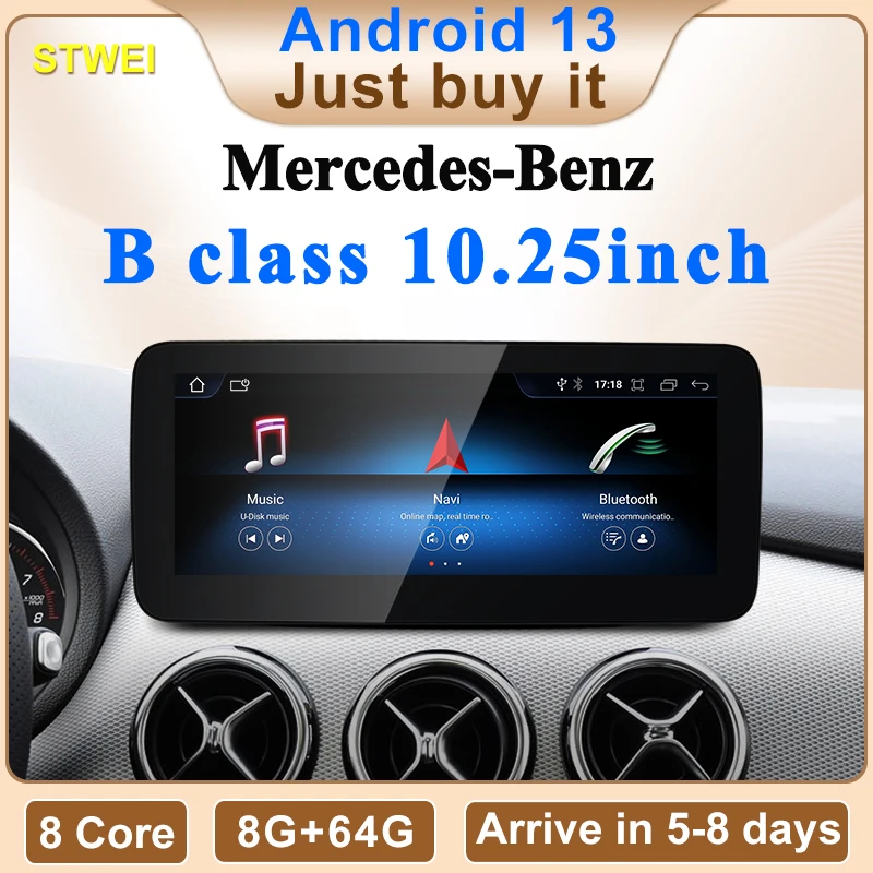 12-3-8Core-Android13-For-Mercedes-Benz-B-class-W245-W246-Automobile-Intelligence-System-Car ...