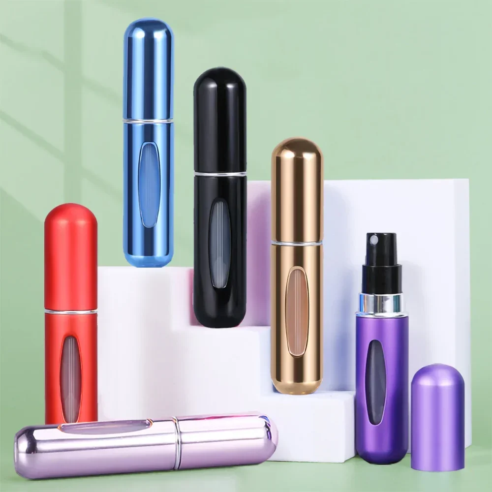 6PCS-5ml-Perfume-Refill-Bottle-Portable-Mini-Refillable-Spray-Jar-Scent ...