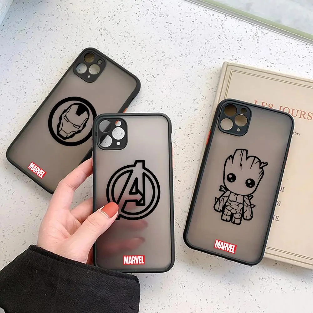Marvel Iphone Case Accessories | Marvel Logo Phone Case Iphone - Marvel ...