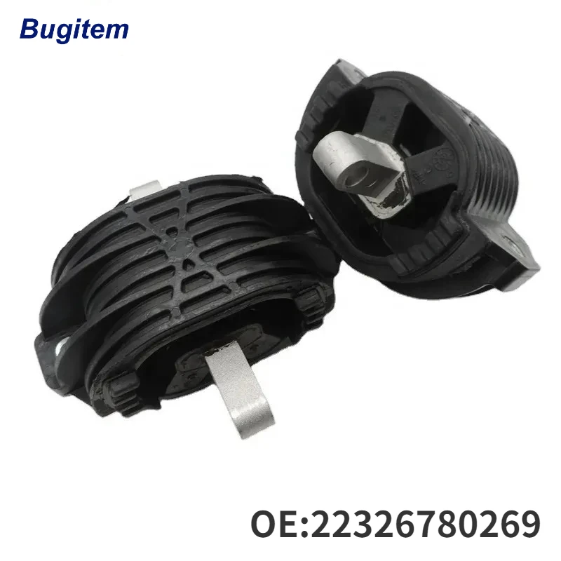 2Pc-Auto-Parts-Accessories-Engine-System-Transmission-Mount-For-BMW-5 ...