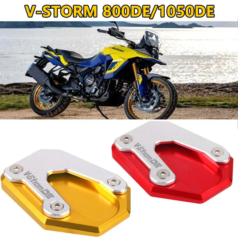 Motorcycle-Kickstand-Foot-Side-Stand-Extension-Pad-Support-Plate ...