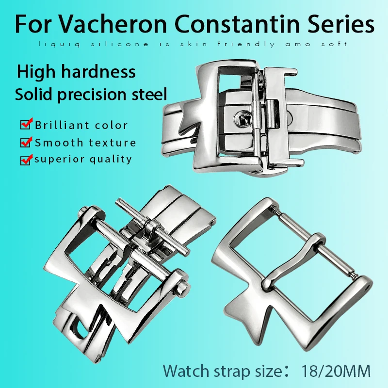 18mm 20mm Stainless Watch Buckle for Vacheron Constantin Watch Strap ...