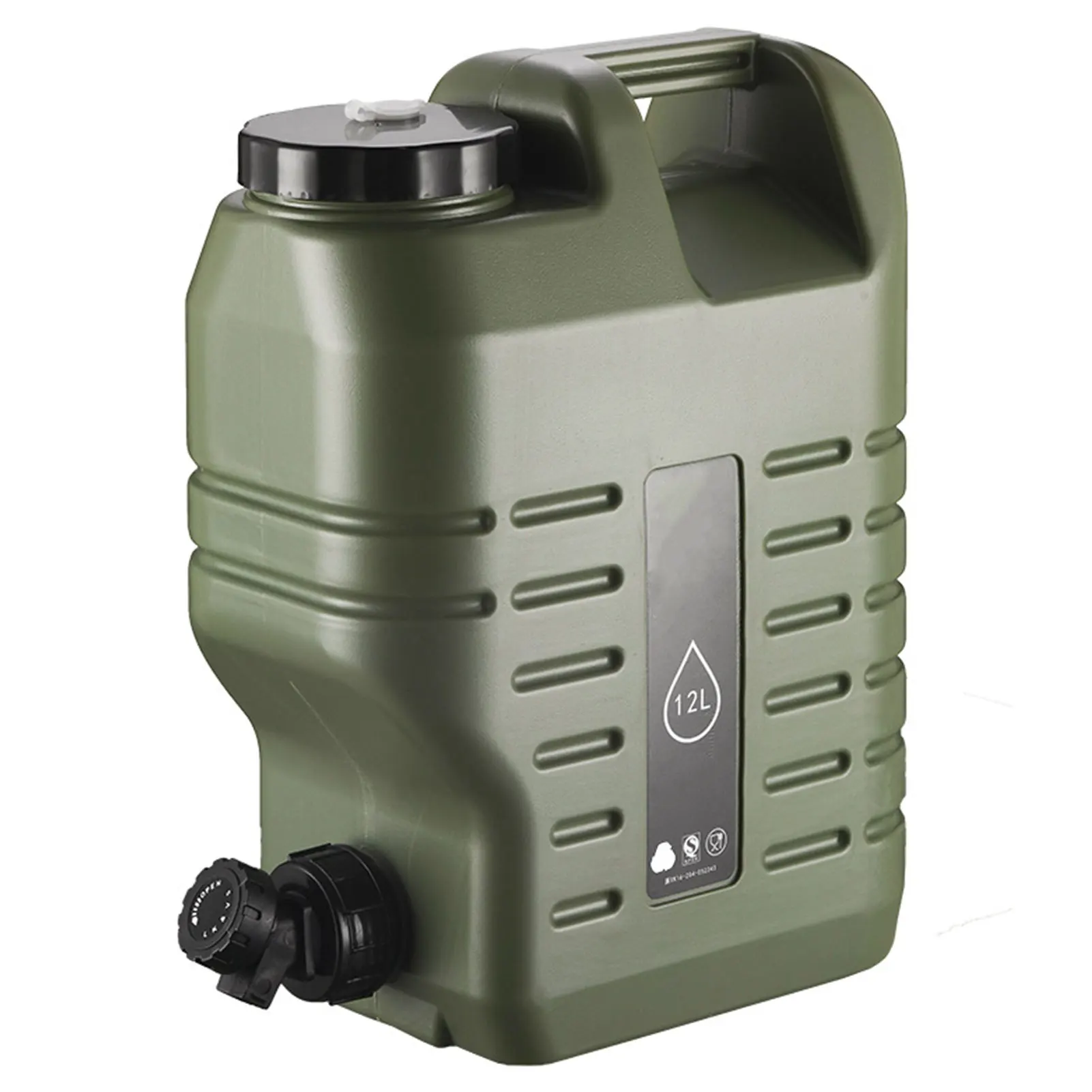 Water Storage Containers Water Canister With Detachable Drain Tap Pe ...