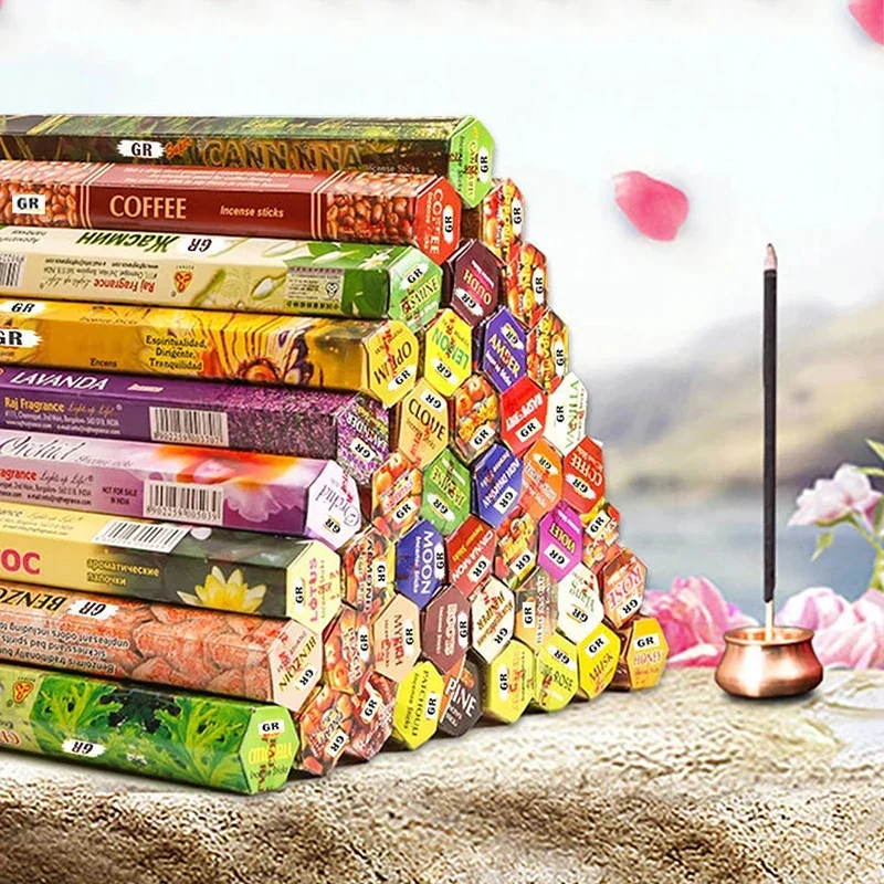 F-India-20-Sticks-Incense-White-Sage-Sandalwood-Tibetan-Incense-Bedroom ...