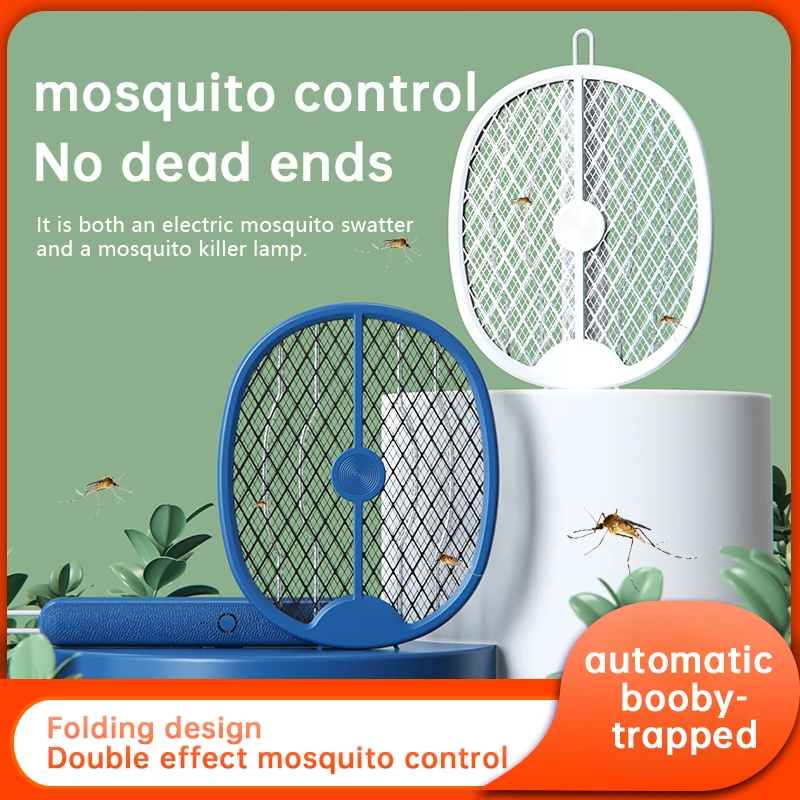 Hang-USB-Electric-Mosquito-Swatter-Outdoor-3000V-Bug-Zapper-180-Degree ...