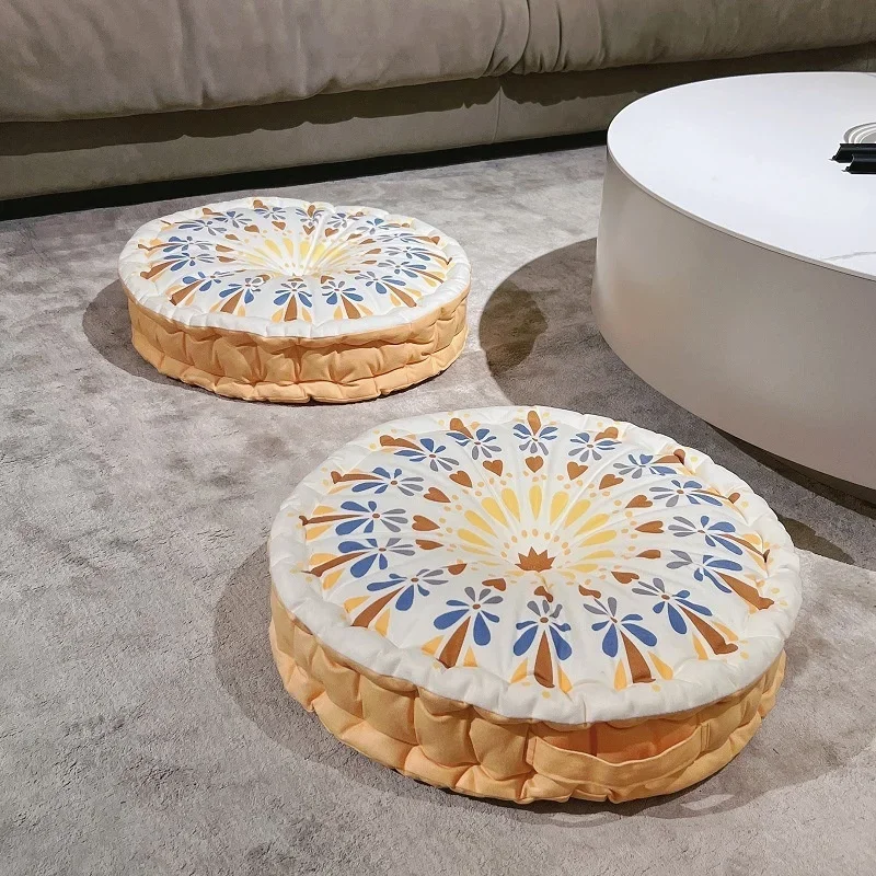 Round-Multifunctional-Throw-Pillows-Thickened-Print-Lumbar-Pillow ...