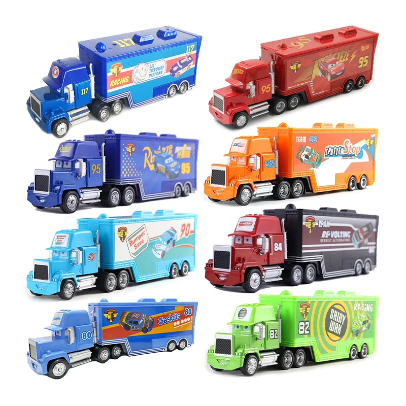 Disney-Coche-de-juguete-Pixar-Cars-para-ni-os-cami-n-contenedor-Mack ...