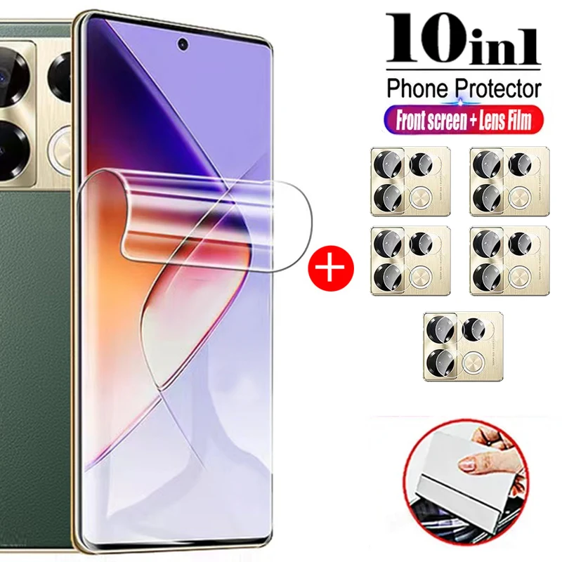 Safety Hydrogel Film For Infinix Note 40 Pro Screen Protector Film For ...