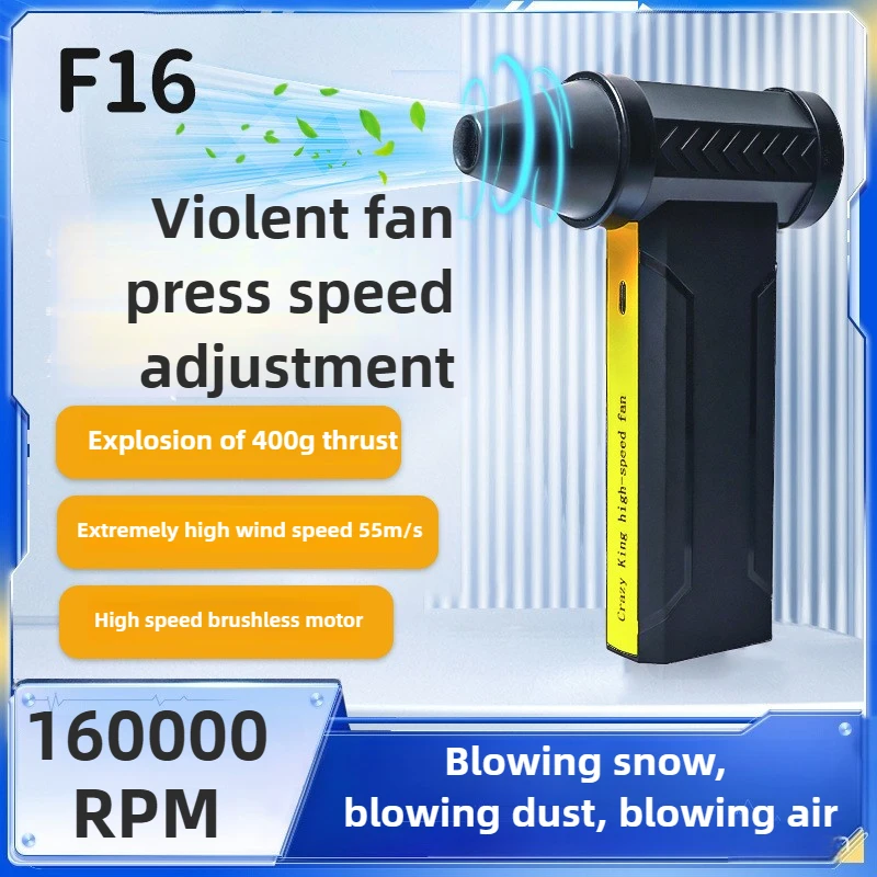 160000 RPM Brushless 10000mAh Motor Electric Turbo Jet Fan High-Speed ...