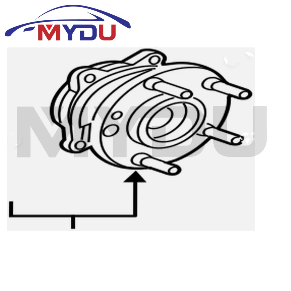 Rear Wheel Hub Bearing For HYUNDAI TUCSON KIA SPORTAGE 4WD 15- 52730 ...