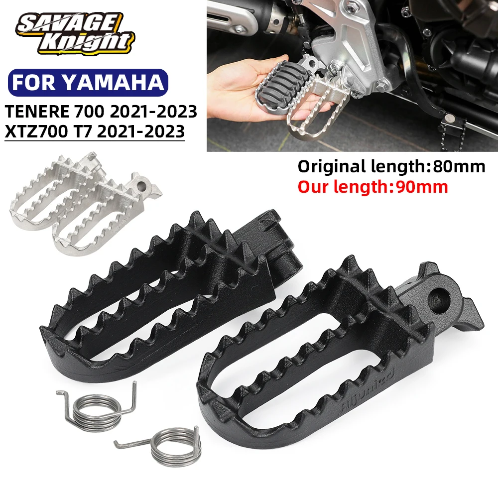 Lengthened-Tenere-700-Front-Footrest-Foot-Peg-For-YAMAHA-TENERE-700 ...