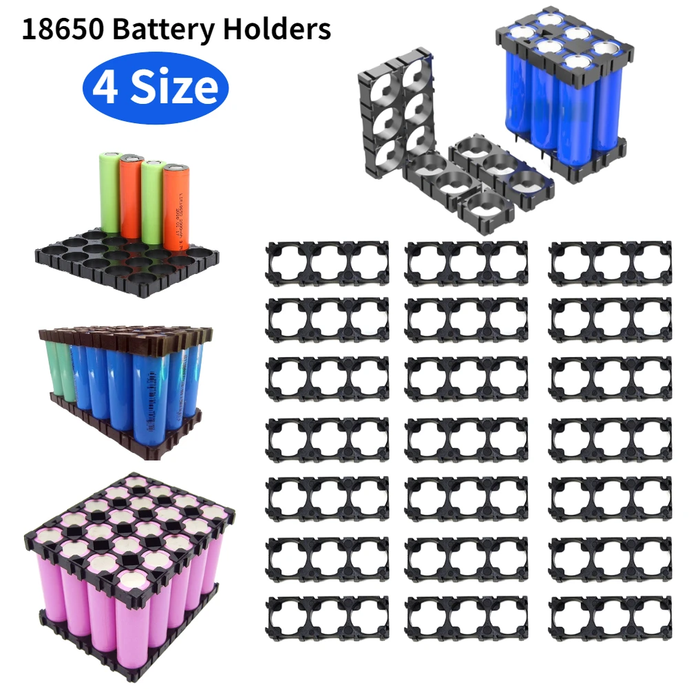 4X5 3X5 Battery Holders 18650 Lithium Batteries Anti Vibration Bracket ...