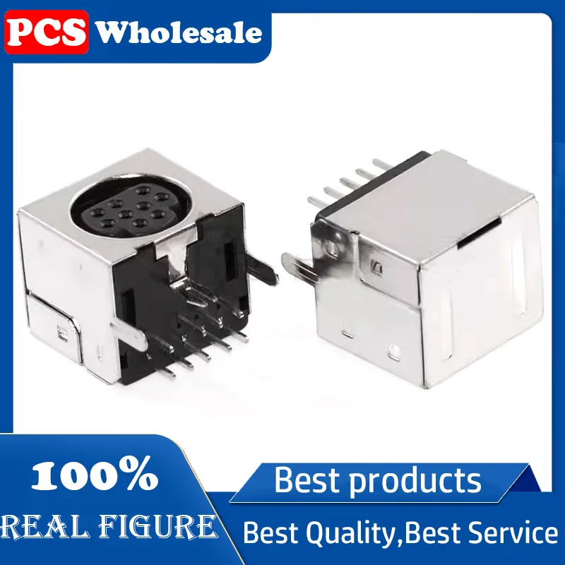 MDC-9-03-Square-large-keyboard-plug-S-terminal-full-package-9-pin-9 ...