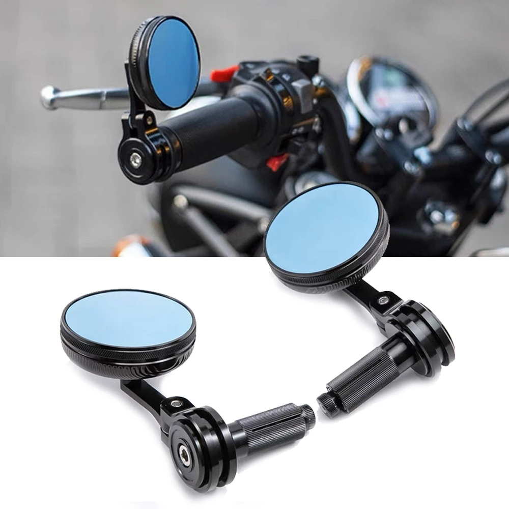 Handlebar-Rearview-Mirror-Retro-Round-Mirror-Bike-Bicycle-Accessories ...