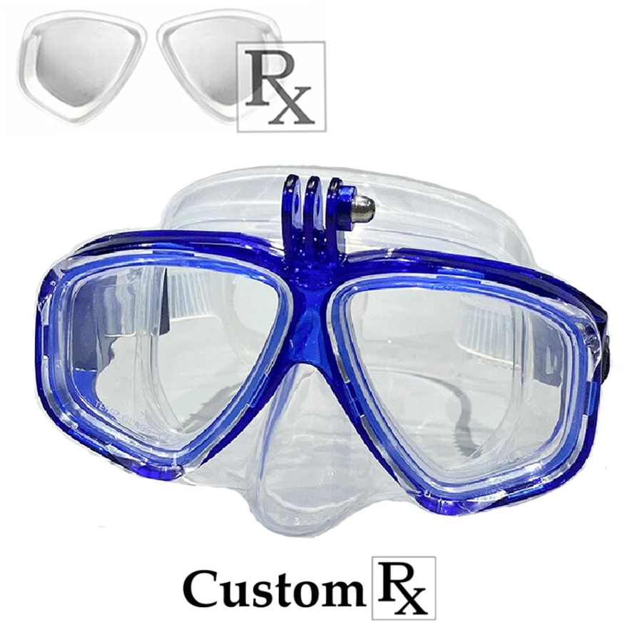 Gopro Optical Scuba Diving Mask Nearsight Diving Goggles Camera Mount ...