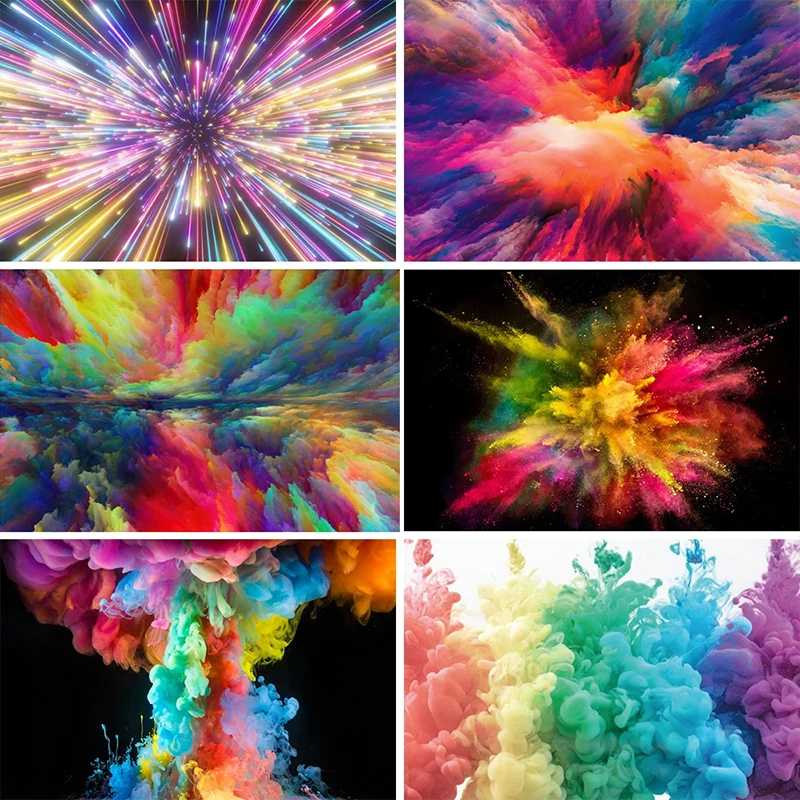 Colorful-Paint-Splash-Party-Backdrop-Abstract-Art-Effect-Painting ...