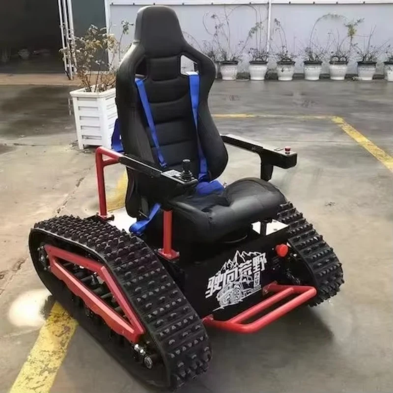 All Terrain Crawler Rubber Track Triangle Wheelchair Off-Road ATV ...