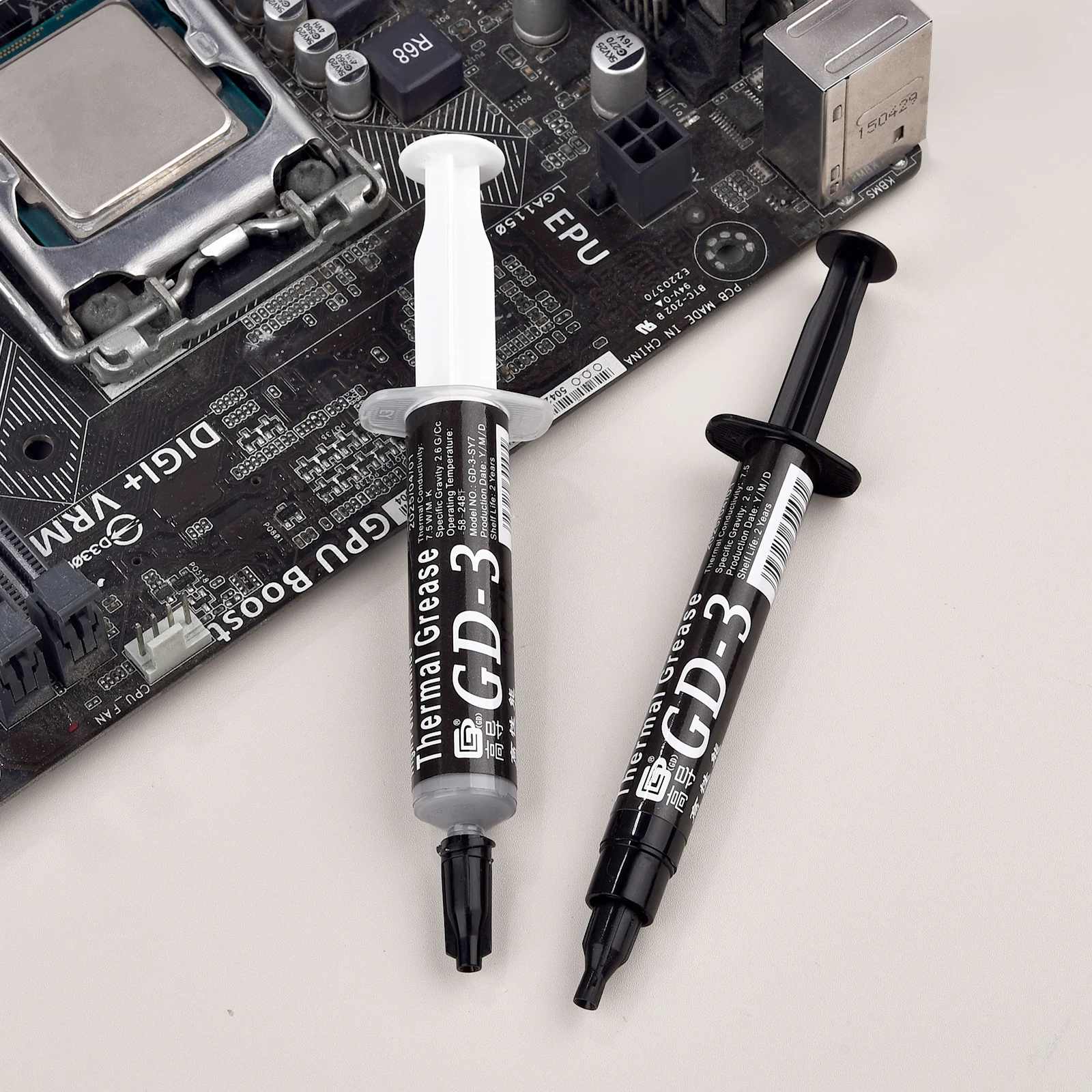 3/7g GD-3 Thermal Paste Tube Conductivity Silicone Grease Heat ...
