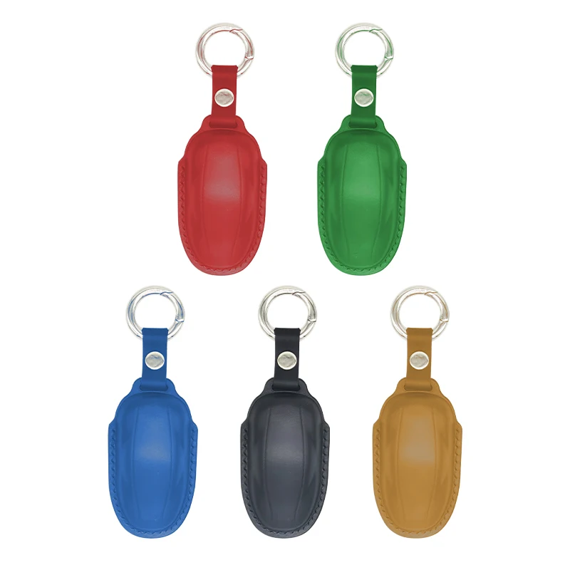 MOTENIO TESLA Model 3/Model Y Official Key Fob Genuine Cowhide Holster Case