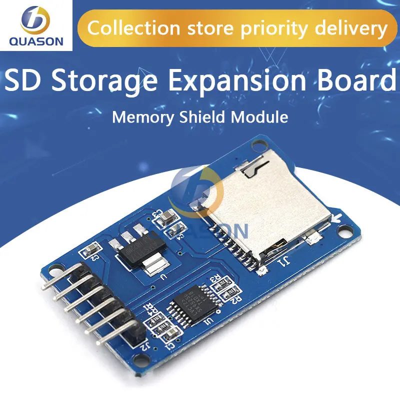 Micro Sd Storage Expansion Board Micro Sd Tf Card Memory Shield Module ...