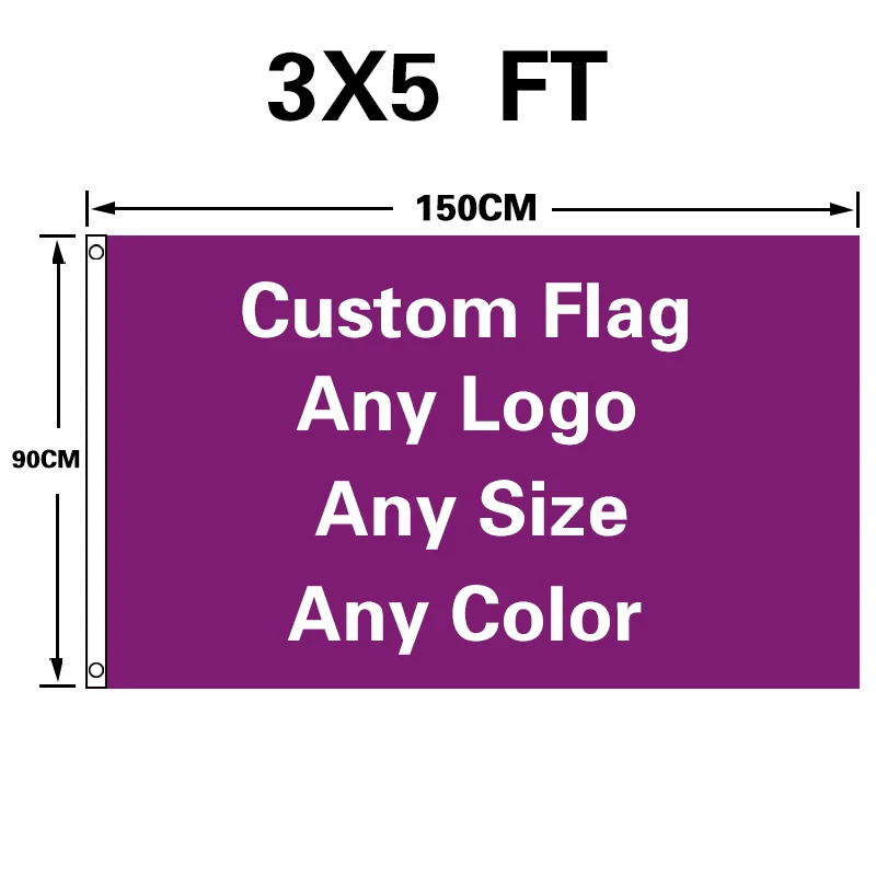 Banner Flag Custom Logo | Promotional Flags Banners | Advertisement ...