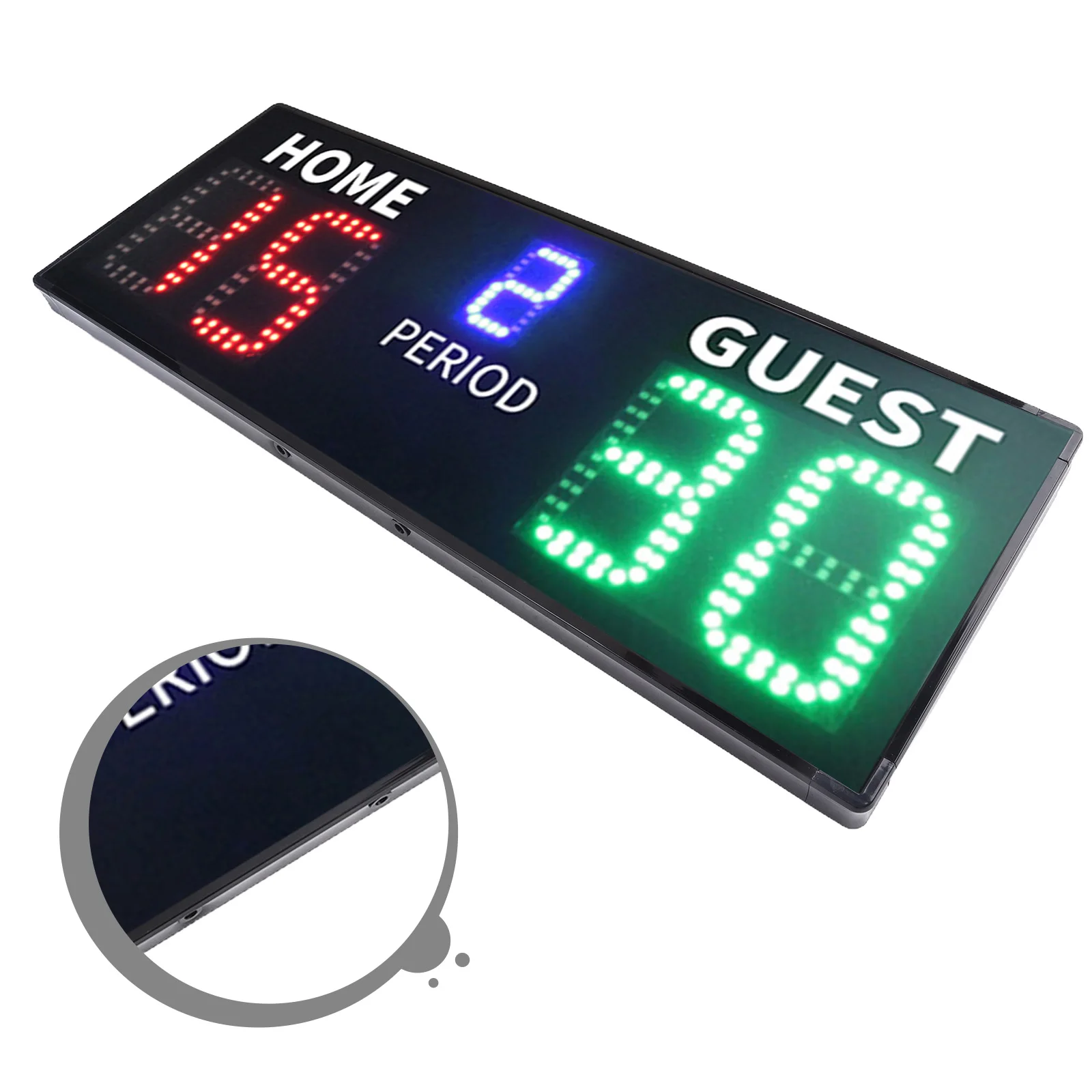 Digital-Scorer-Electric-Scoreboard-5-level-Brightness-5v-2A-Remote ...