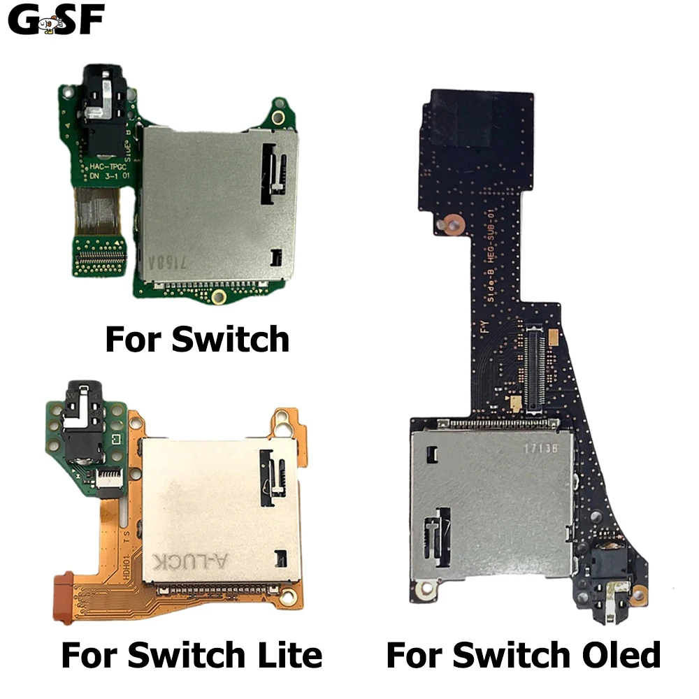 For-NS-Switch-OLED-Lite-Micro-Sd-Tf-Card-Slot-Socket-Board-Game-Card ...