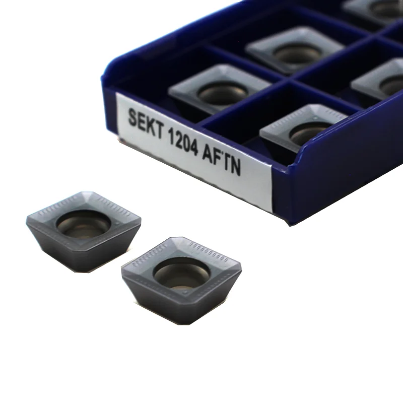 Carbide Inserts SEKT1204 AFTN LT30 Milling Insert CNC Lathe Metal ...